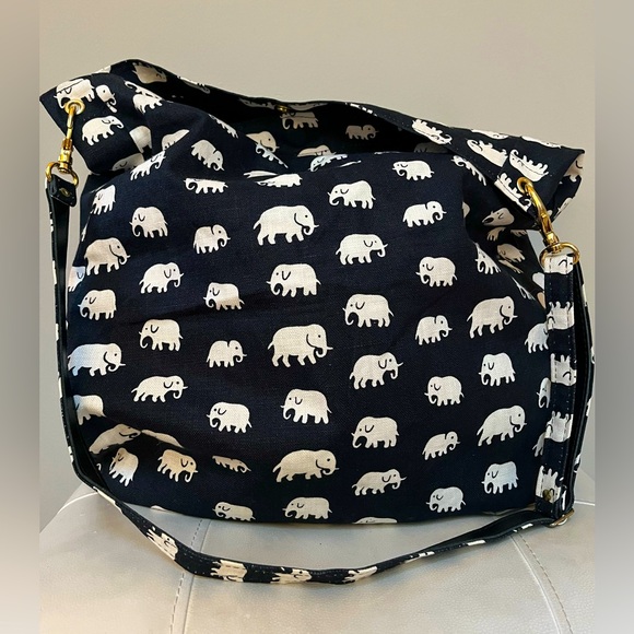 Svenskt Tenn | Bags | Svenskt Tenn Bag Elefant Elephant Print Linen ...